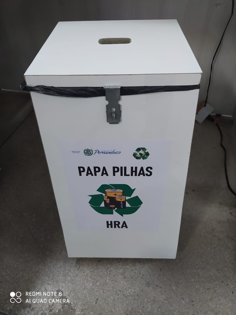 HRA instala coletor de pilhas, baterias e celulares – Blog do Edvaldo ...